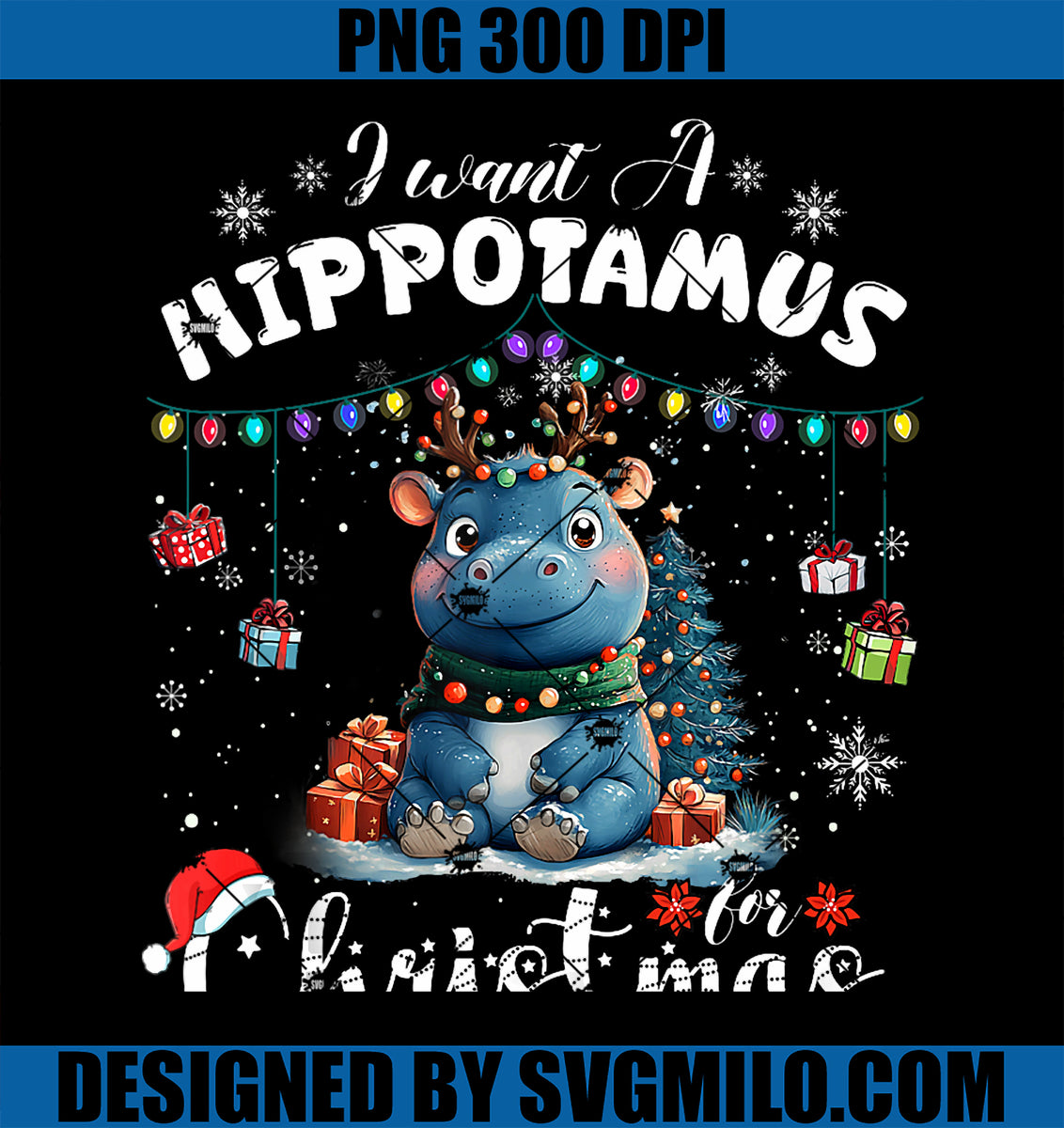 IWantAHippopotamusForChristmasPNG_XmasHippoUglySweaterPNGcopy_a8cb8521 ...