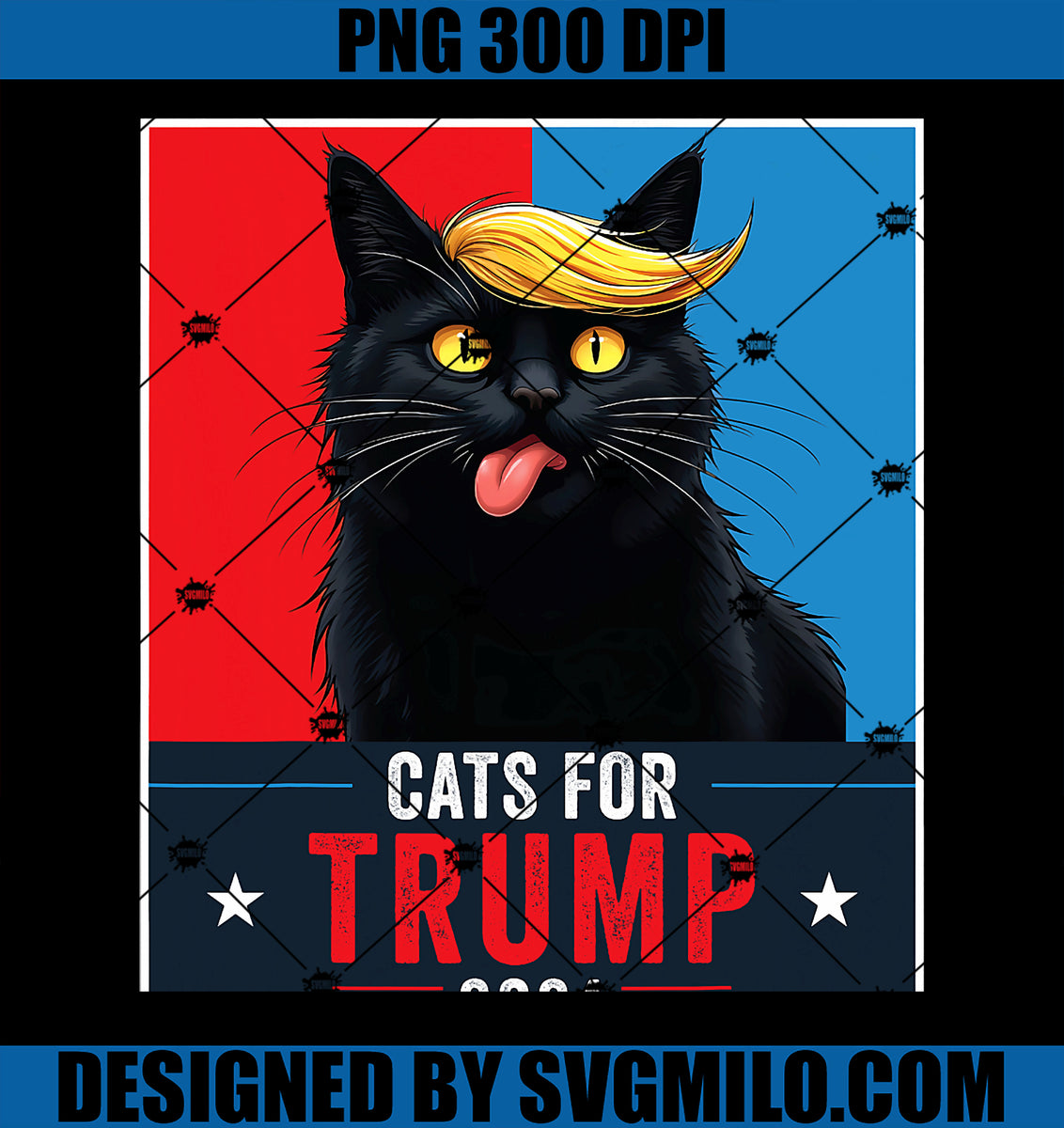 CatsForTrump2024PNG_SarcasticForVanceTrumpPresidentCATPNGcopy_1200x1200 ...