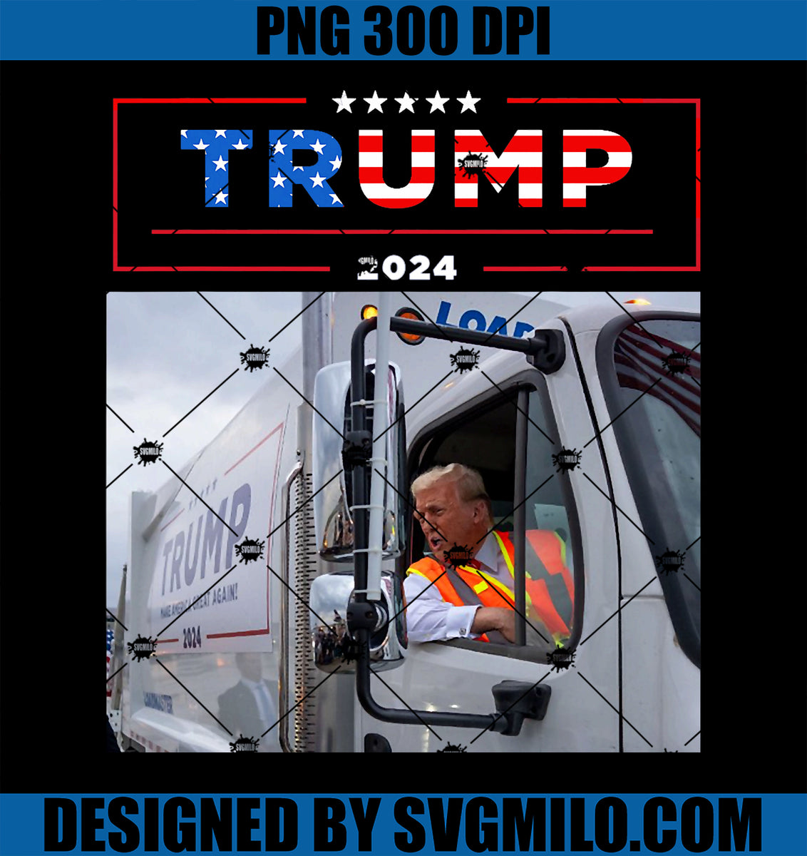 DonaldTrumpRidesInGarbageTruckPNG_GarbageTeeTrumpPNGcopy_1200x1200.jpg ...