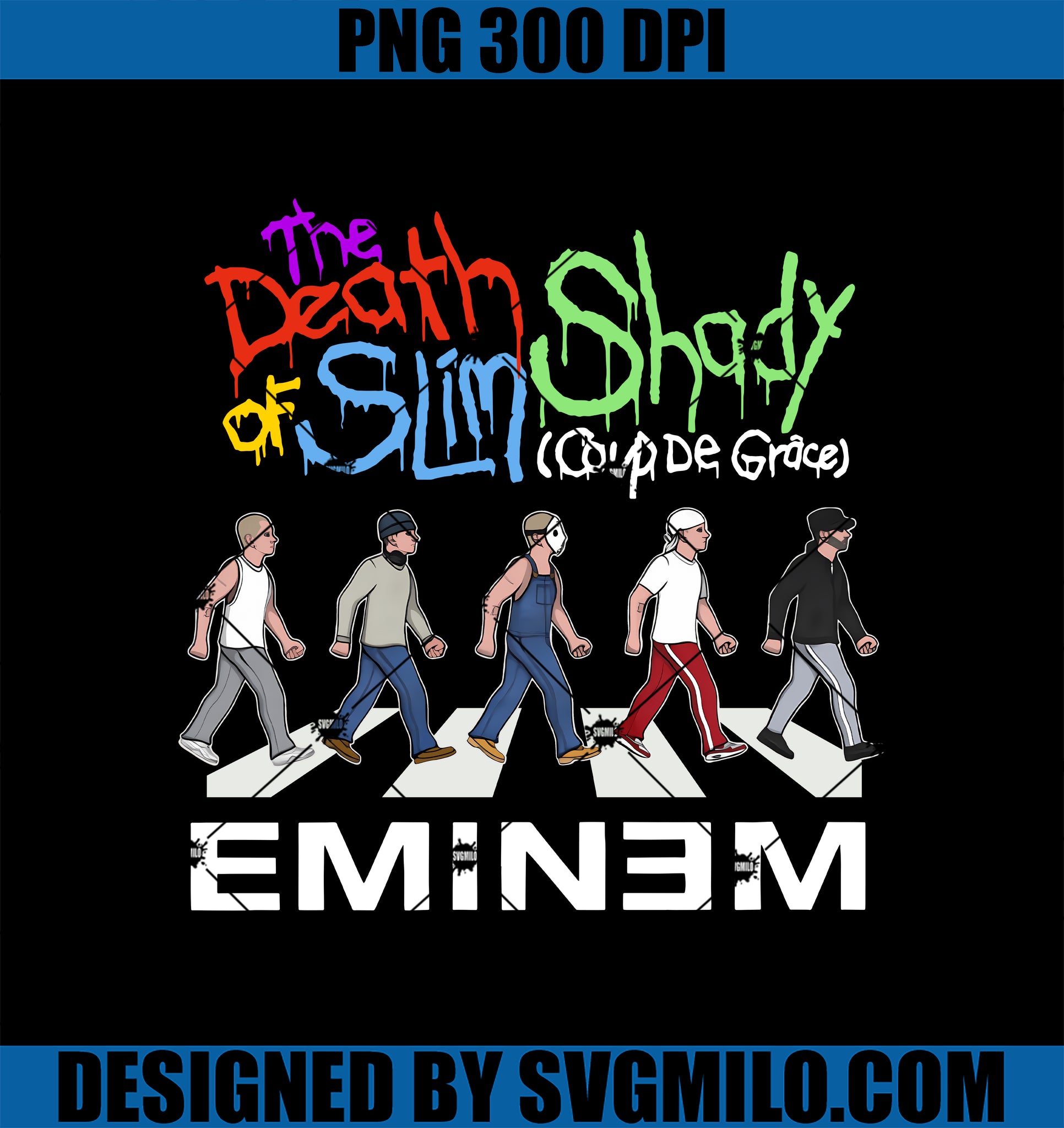 slim shady logo vector