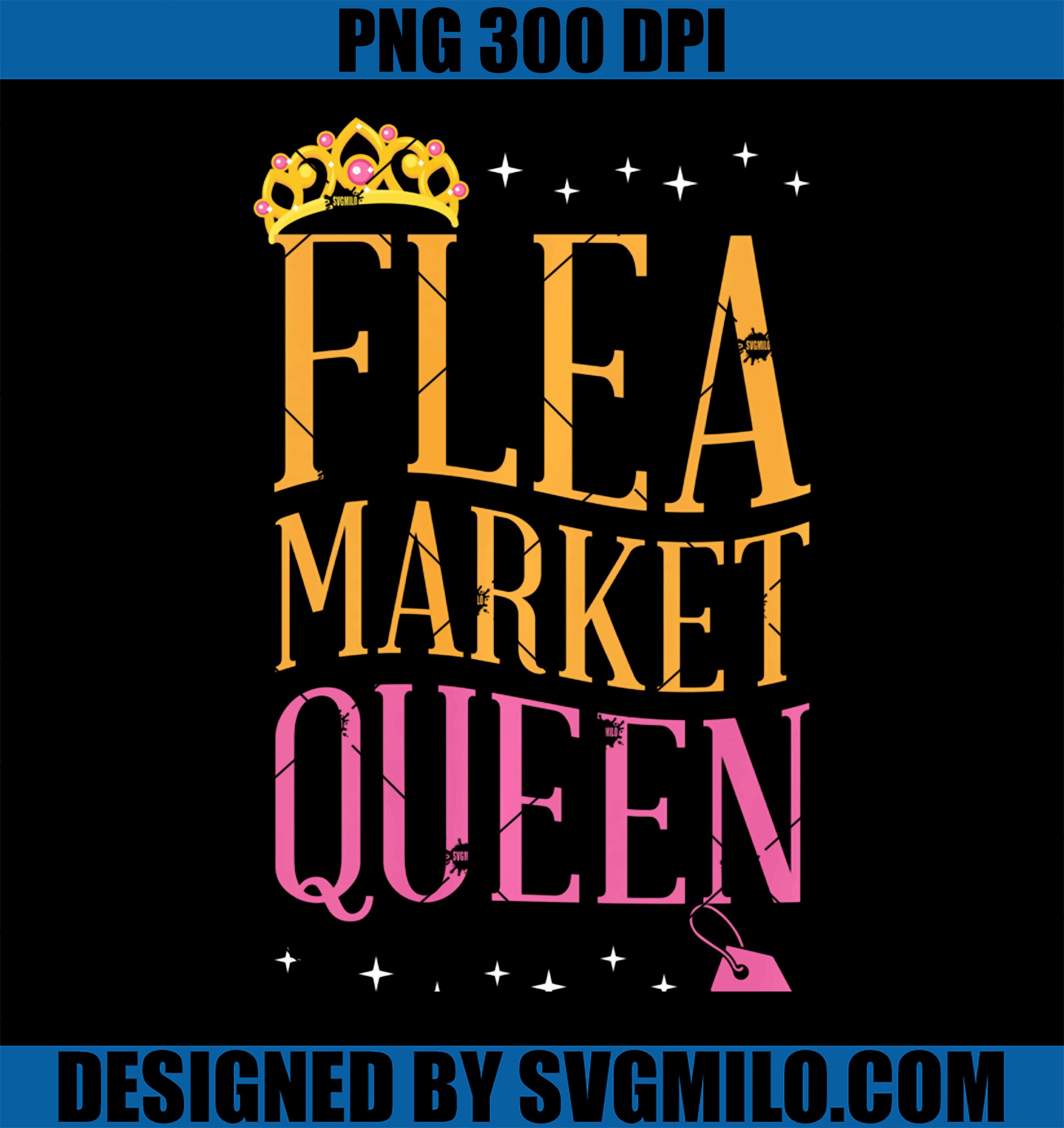 Flea Market PNG, Queen PNG
