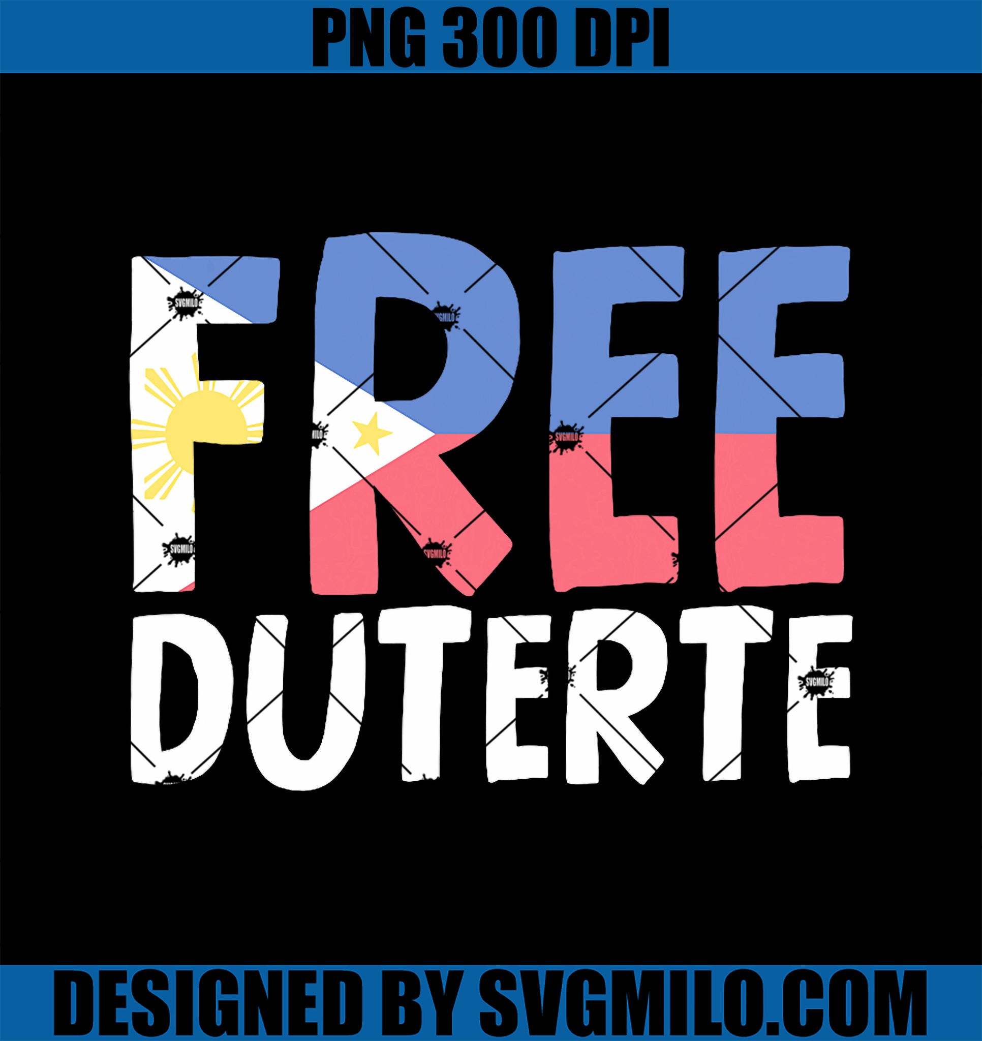 Free Duterte PNG, Supporter President Rodrigo Digong Duterte PNG