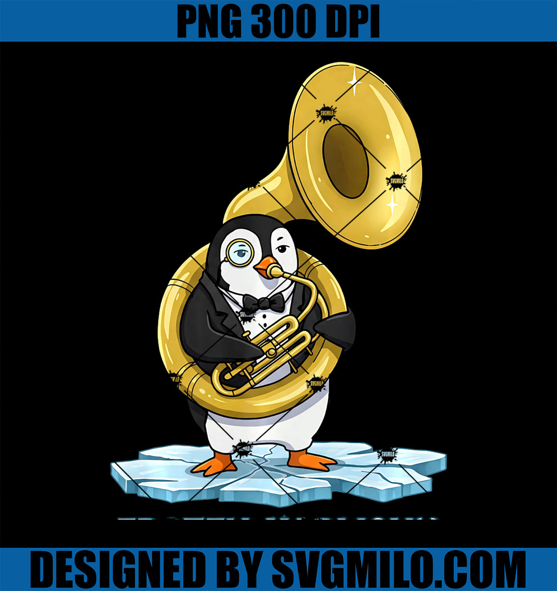 FrozenHarmonyMusicianPenguinPNG_PlayingBrassTubaMusicPNGcopy_1200x1200 ...