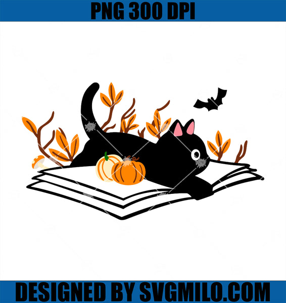 Funny-Cat-Reading-Book-PNG_-Halloween-Cat-PNG_-Halloween-Cat-Fall-PNG ...