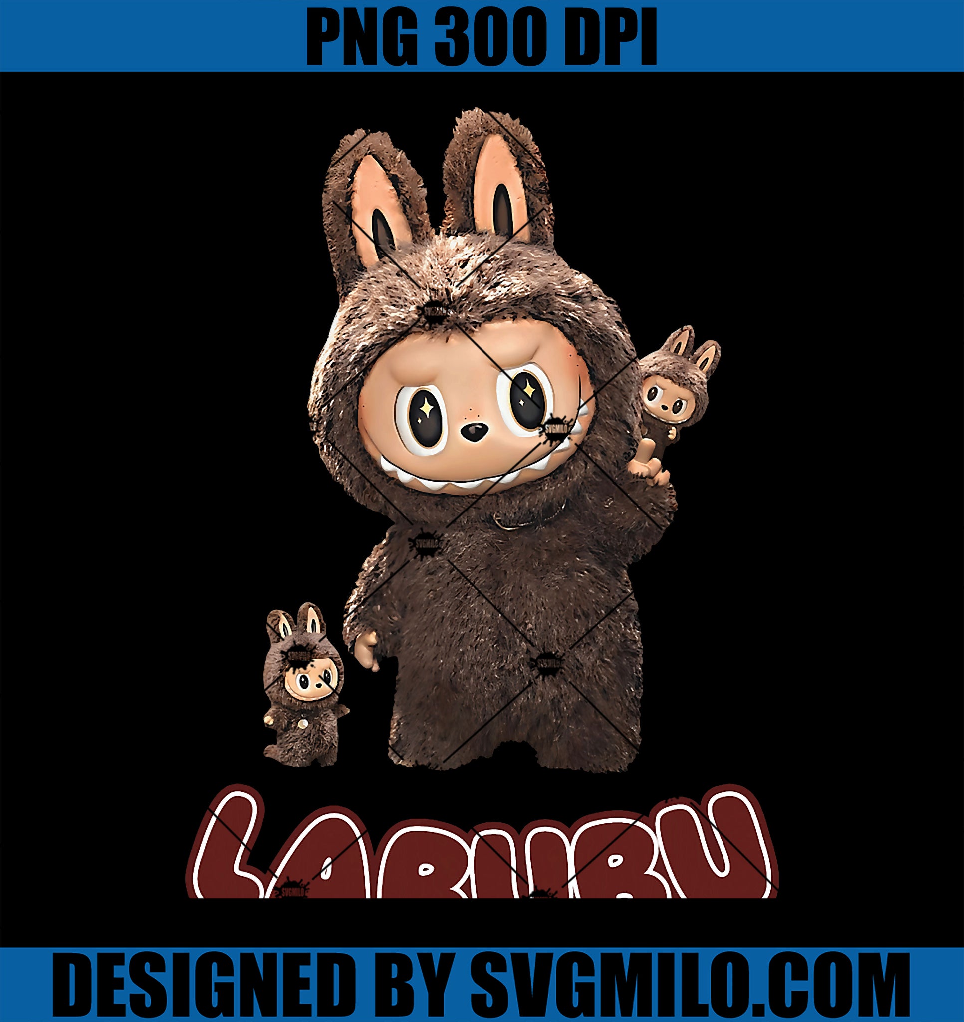 Funny Labubu Cute Labubu PNG, The Monsters Brown Meme PNG