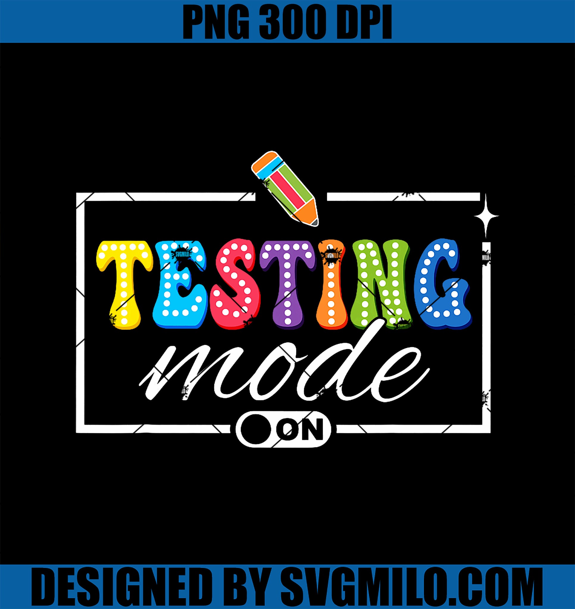 Funny Testing Mode PNG, On Testing Day Motivational PNG