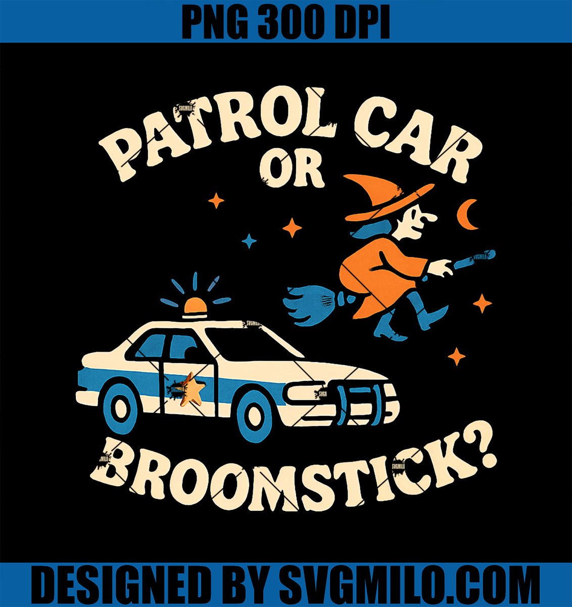 FunnyWitchVsPoliceCarHalloweenBroomstickPNG_OrPatrolCarPNGcopy ...