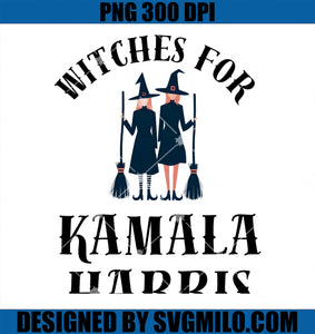 Funny Witches for Kamala Harris PNG, Crazy Cat Lady Walz 2024 PNG