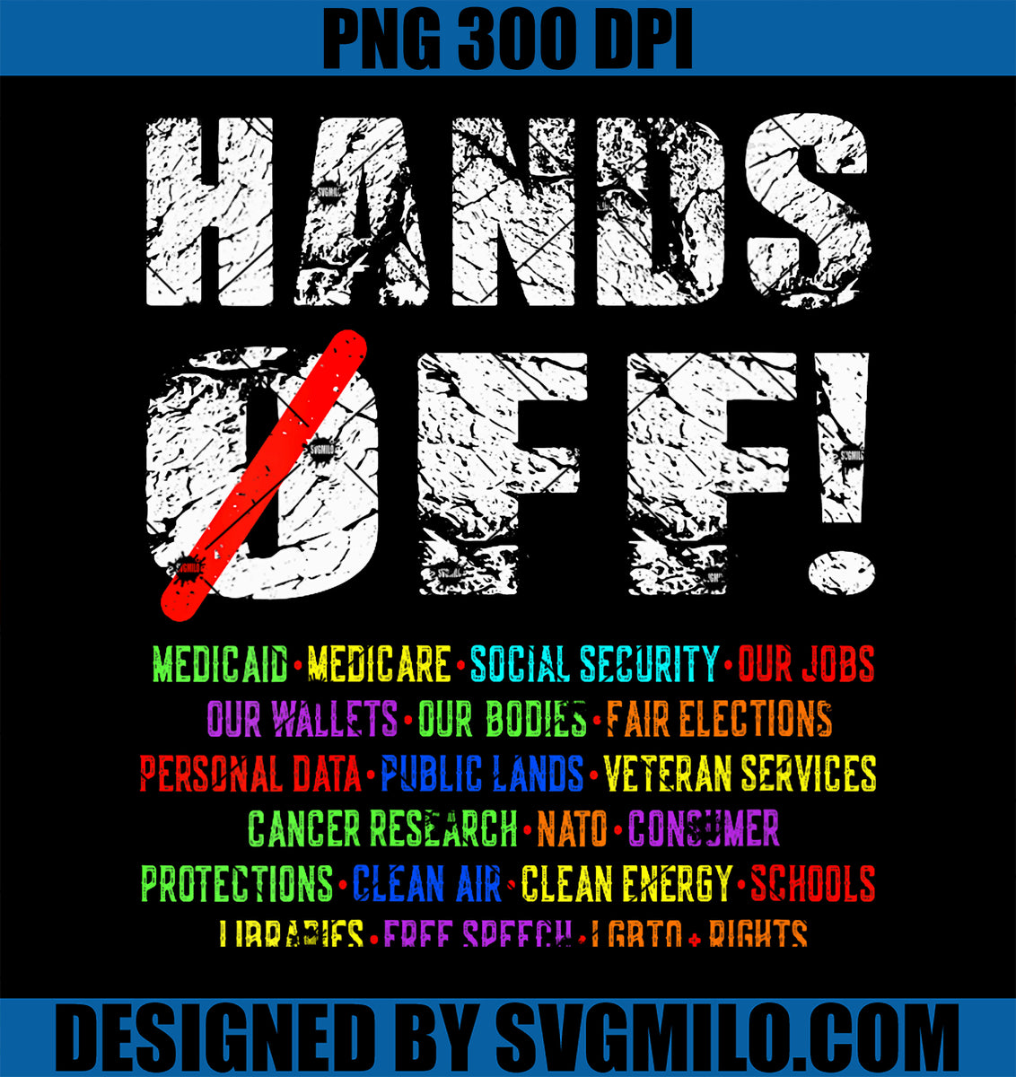 HandsOffPNG_SocialSecurityProtestResistSaveDemocracyPNGcopy_1200x1200 ...