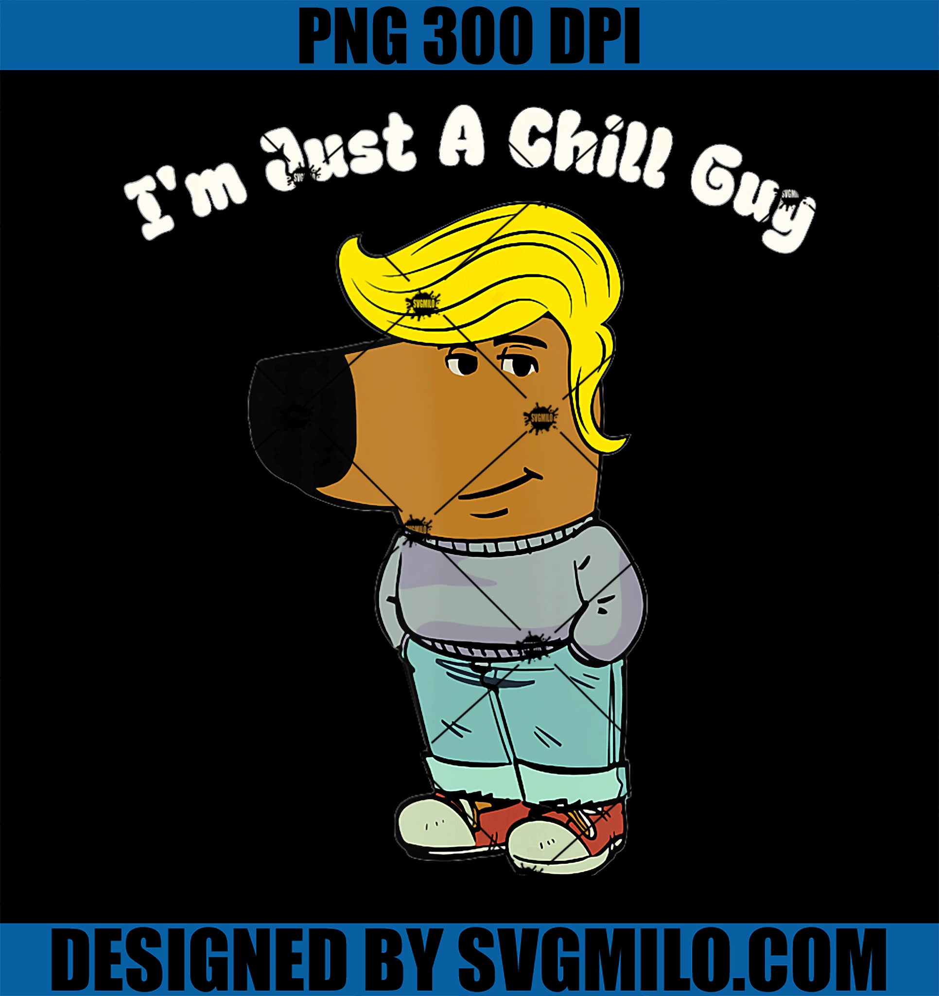 I Am Just A Chill Guy PNG, Funny Meme I'm Just A Chill Guy PNG