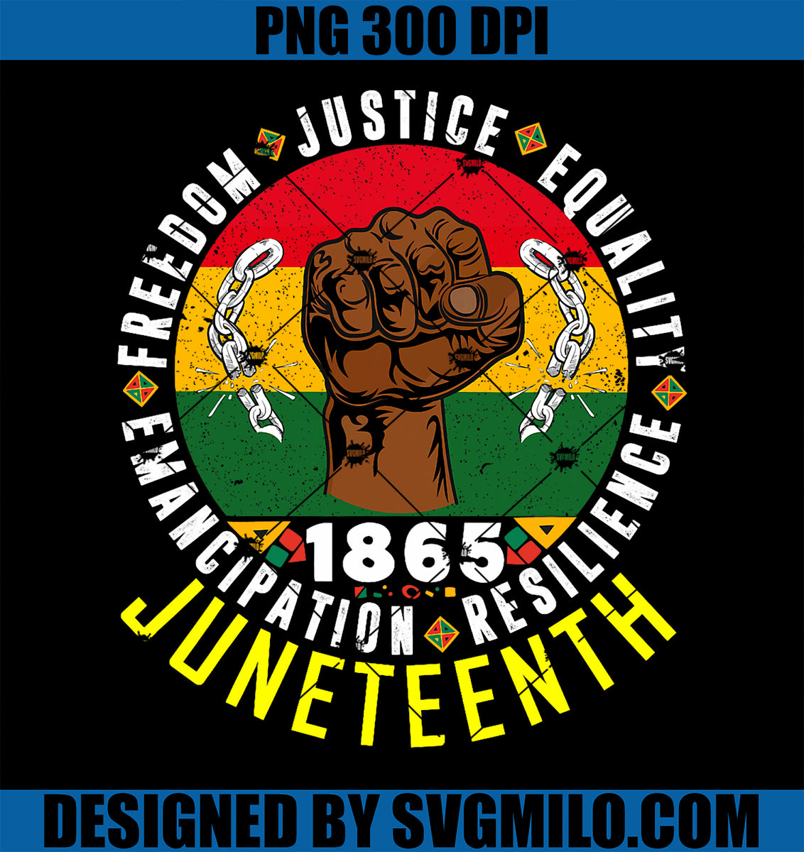 Juneteenth_Tee_For_Men_Black_Freedom_Celebration_Juneteenth_PNG_copy ...