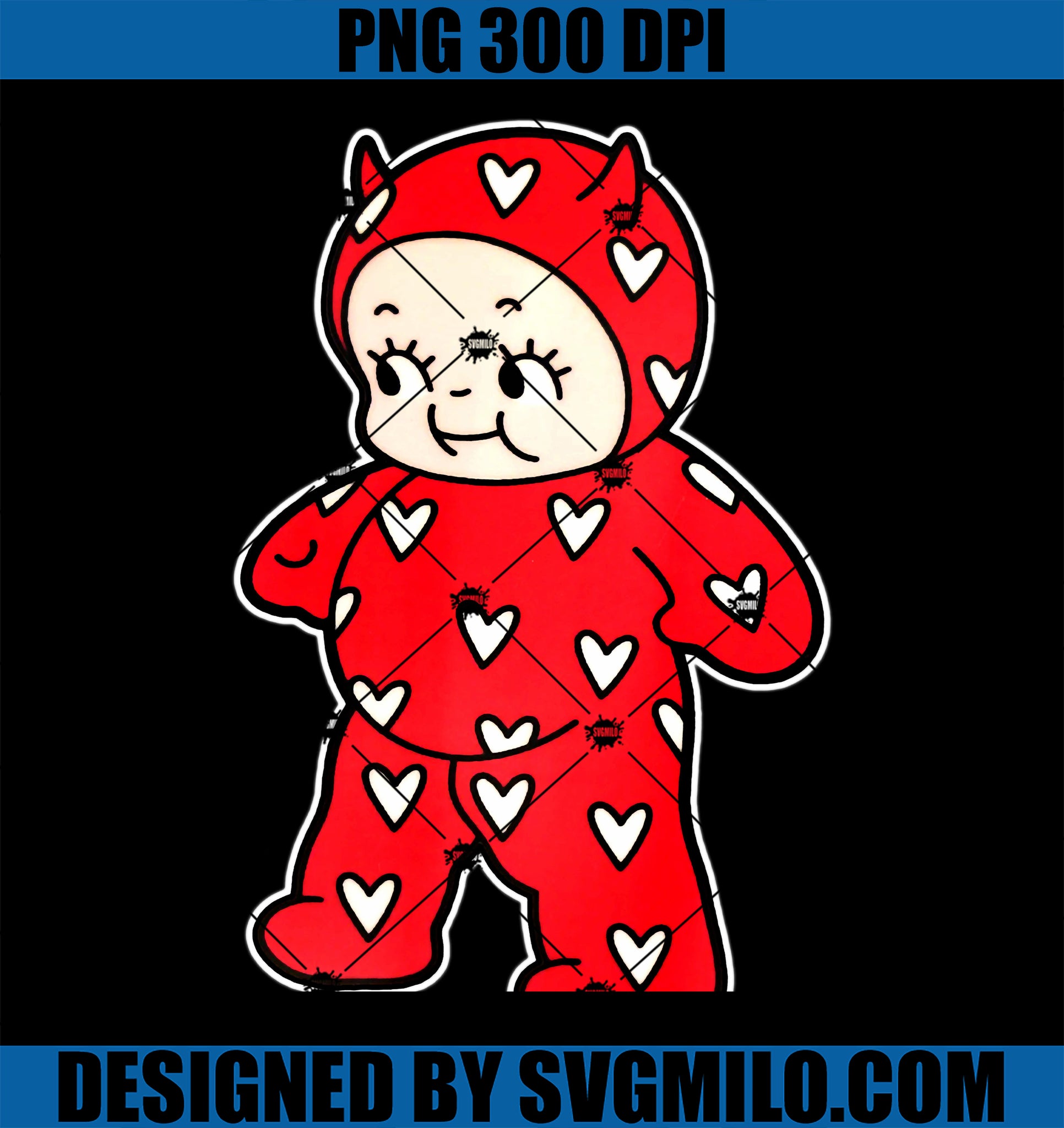 Kewpie Baby Devil x Cute Kewpie Devil PNG
