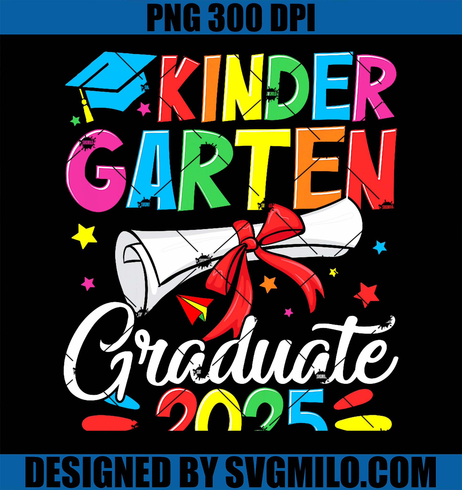 Kindergarten Graduation PNG, 2025 Graduate PNG