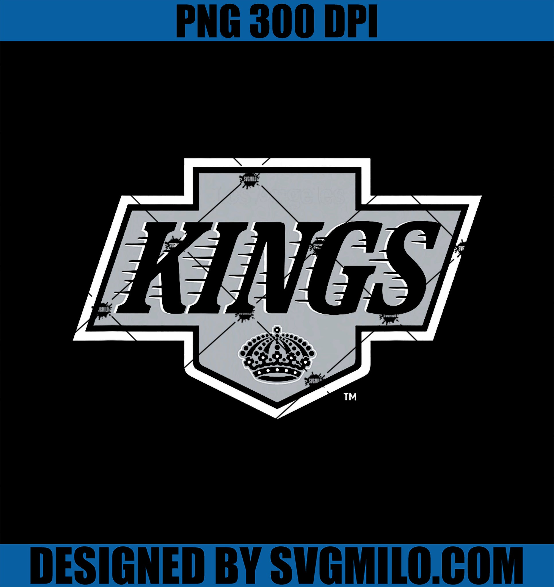 Los Angeles Kings PNG, Icon Black Officially Licensed PNG