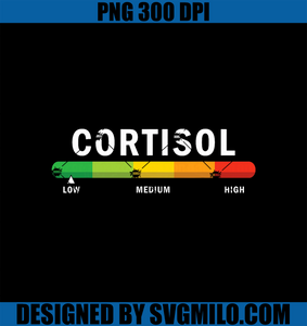 Low Cortisol PNG, Levels PNG