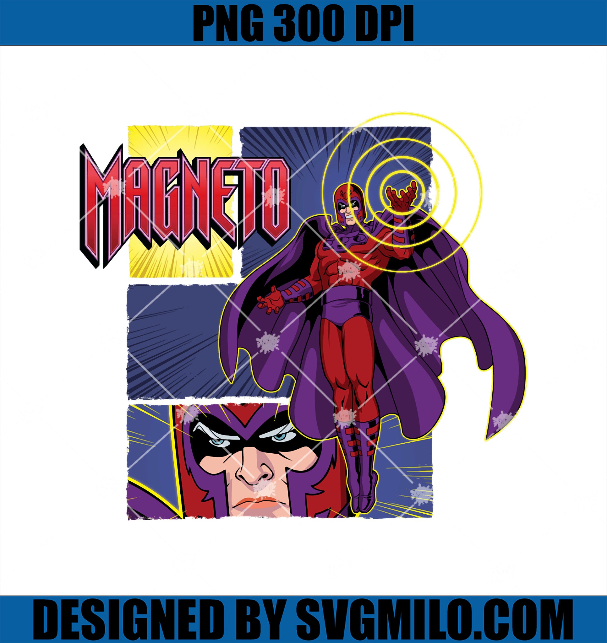 Marvel Studios X-Men ’97 Magneto Super Villain PNG