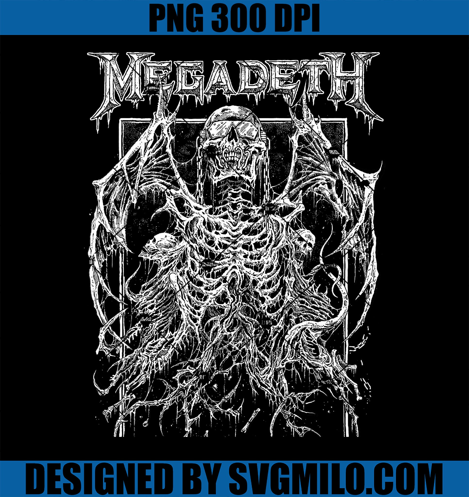 Megadeth PNG, Vic Rising PNG