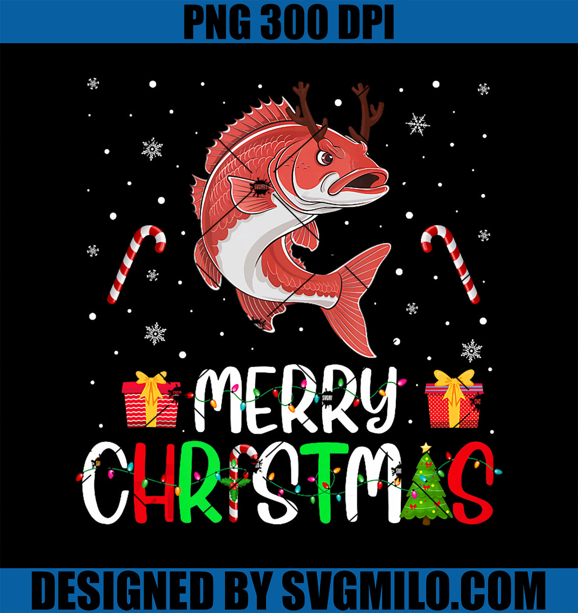 MerryChristmasLightsRedfishReindeerHatXmasPNGcopy_1200x1200.jpg?v ...