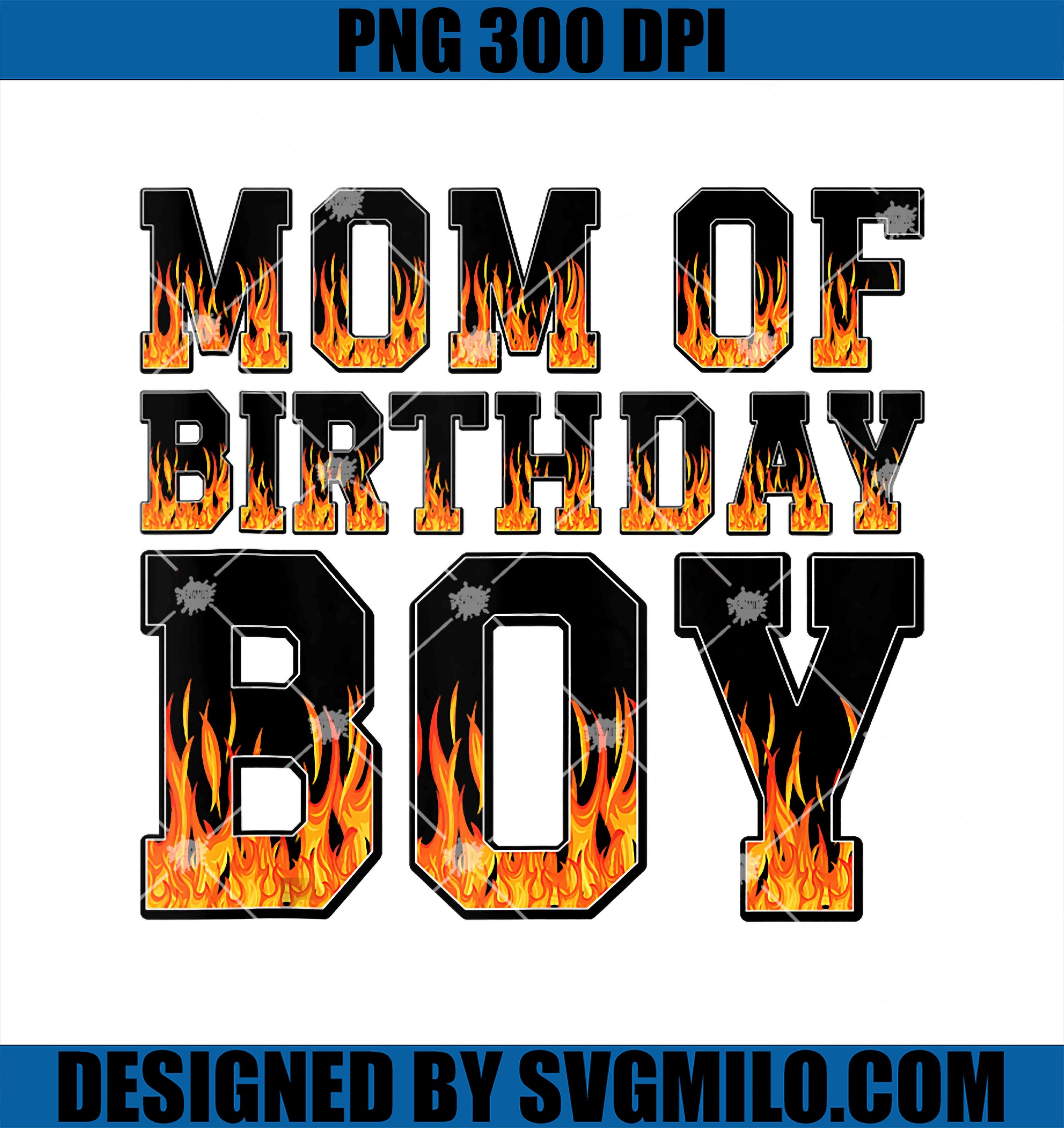 Mom Of Birthday Boy Fire Birthday Funny Fire Flame Rock PNG