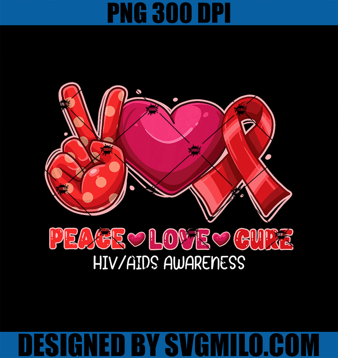 PeaceLoveCureHIVAwarenessWorldAidsDayRedRibbonPNGcopy_1200x1200.jpg?v ...