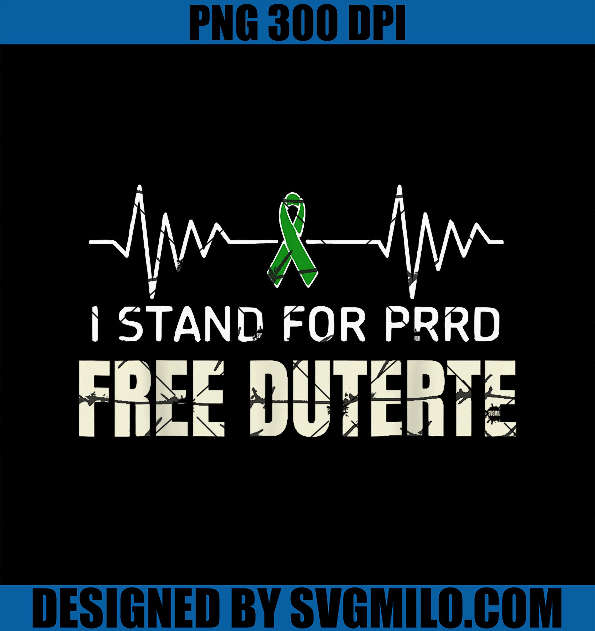 Philippines Free Duterte PNG, Supporter President Duterte Green PNG