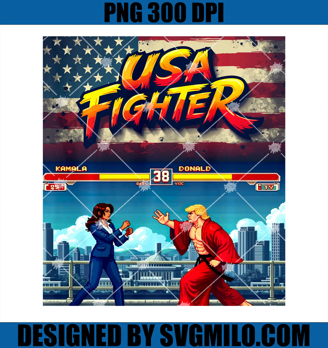 PoliticalGameFightParodyKamalavsDonaldRetroPNGcopy_1200x1200.jpg?v ...