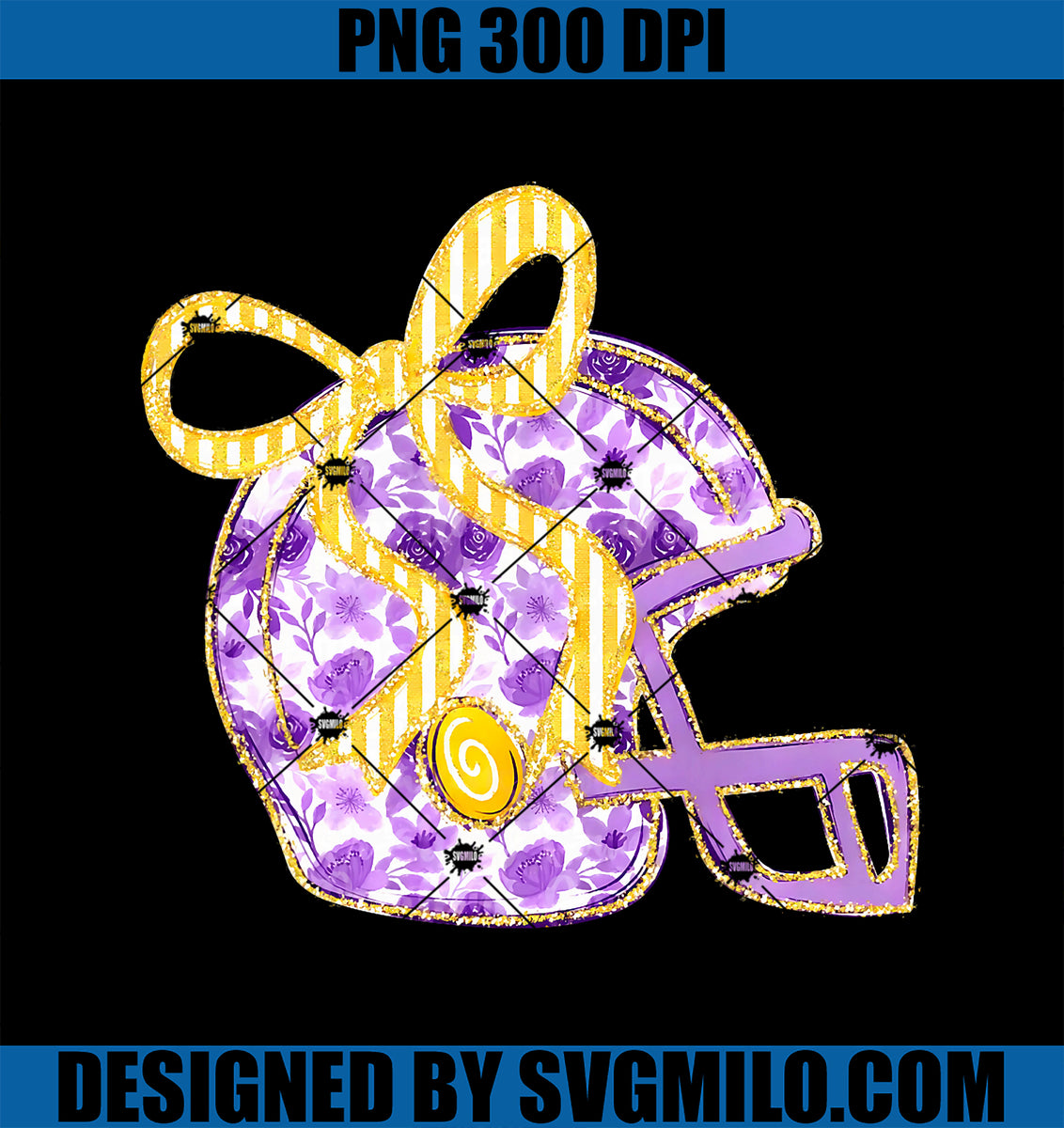 PurpleGoldBowFootballHelmetGameDayPNG_TouchdownSeasonPNGcopy_1200x1200 ...