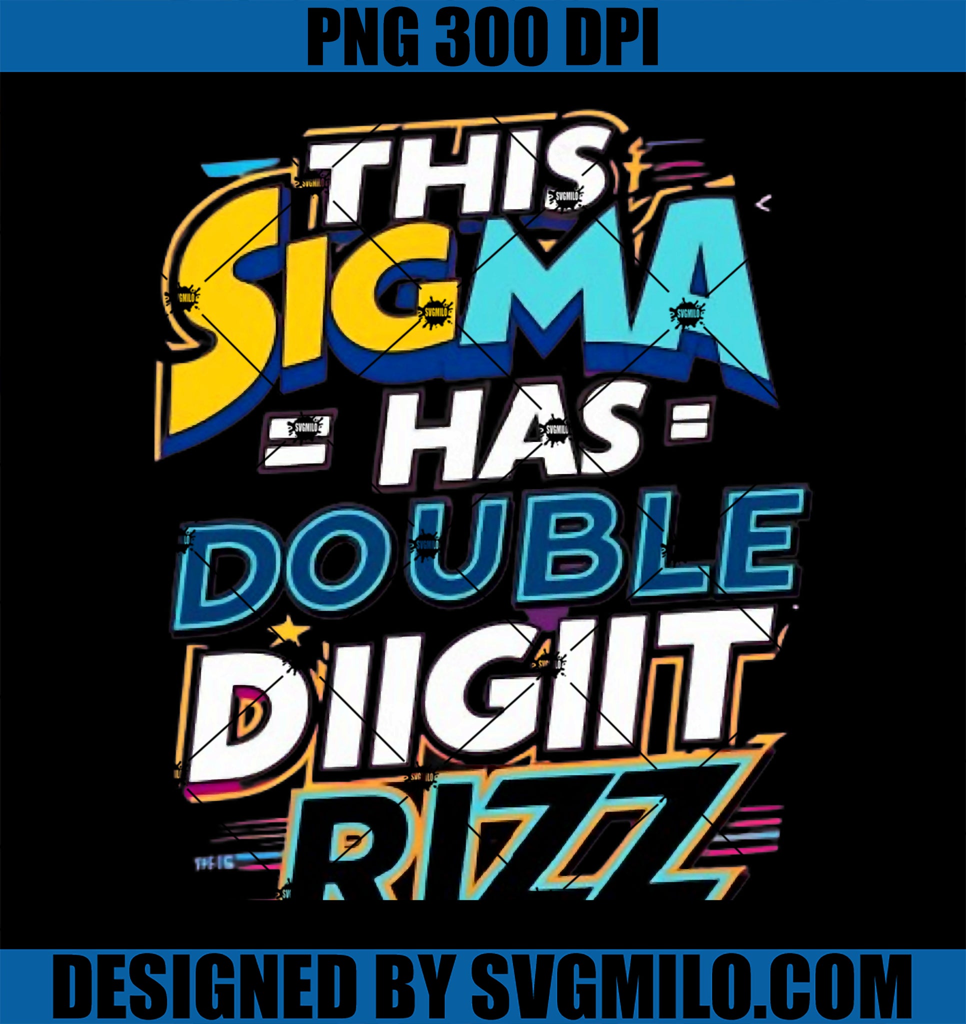 Rizzler PNG, Sigma Birthday For 10 Ten Year Old PNG