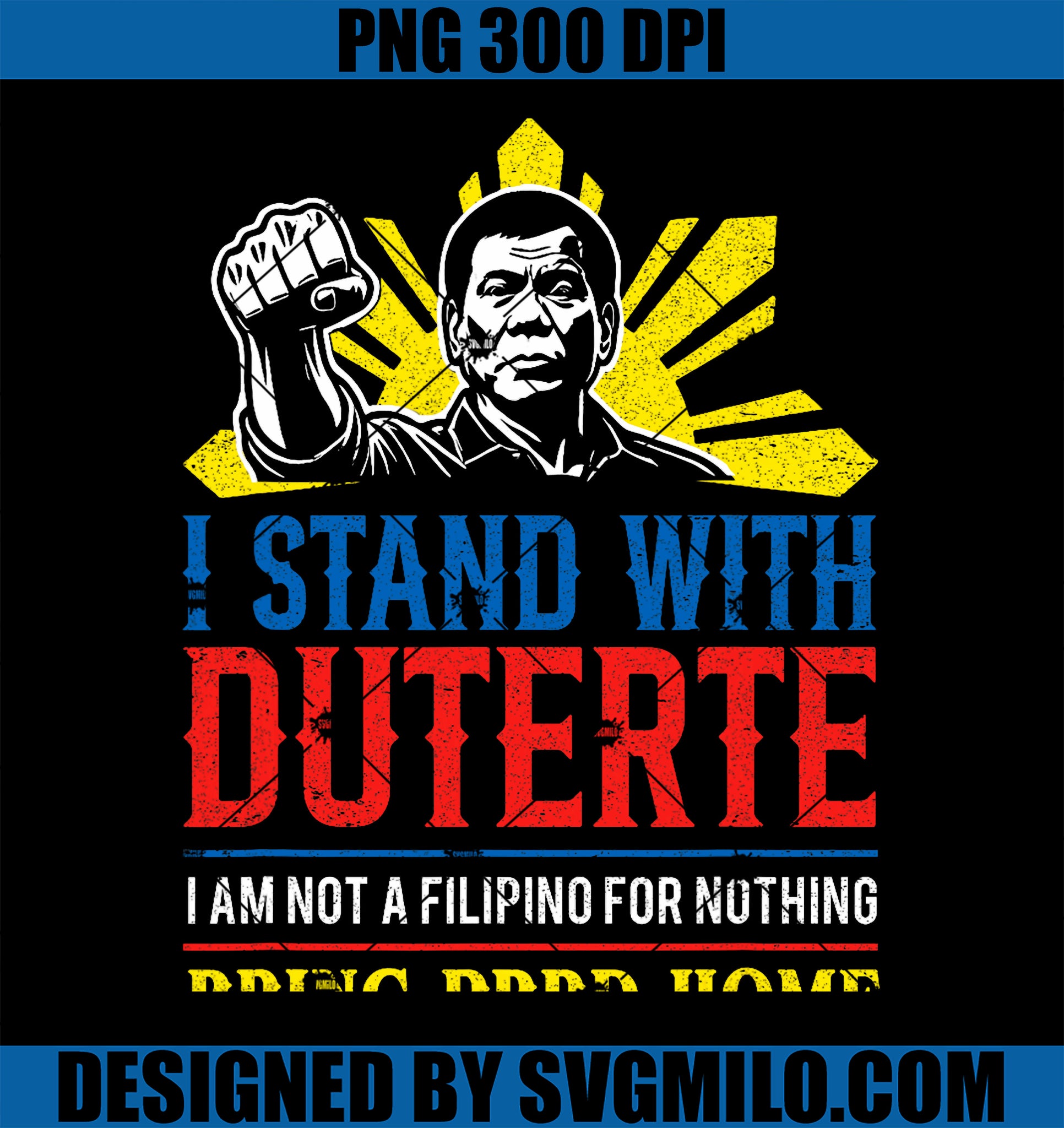 Support Duterte PNG, Stand with Duterte Against ICC Charges PNG