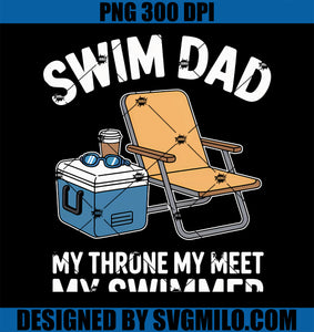 Swim Dad Swimming Swimmer Funny PNG, Swim Dad PNG
