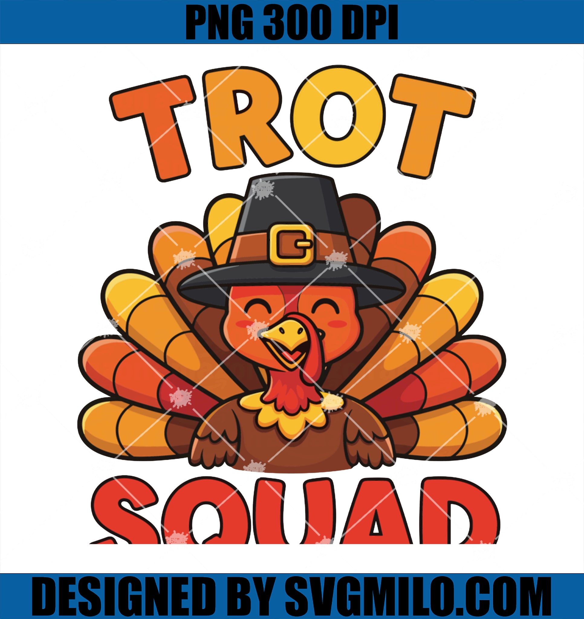 Thanksgiving Turkey Trot Squad PNG, 2025 Trot Race PNG