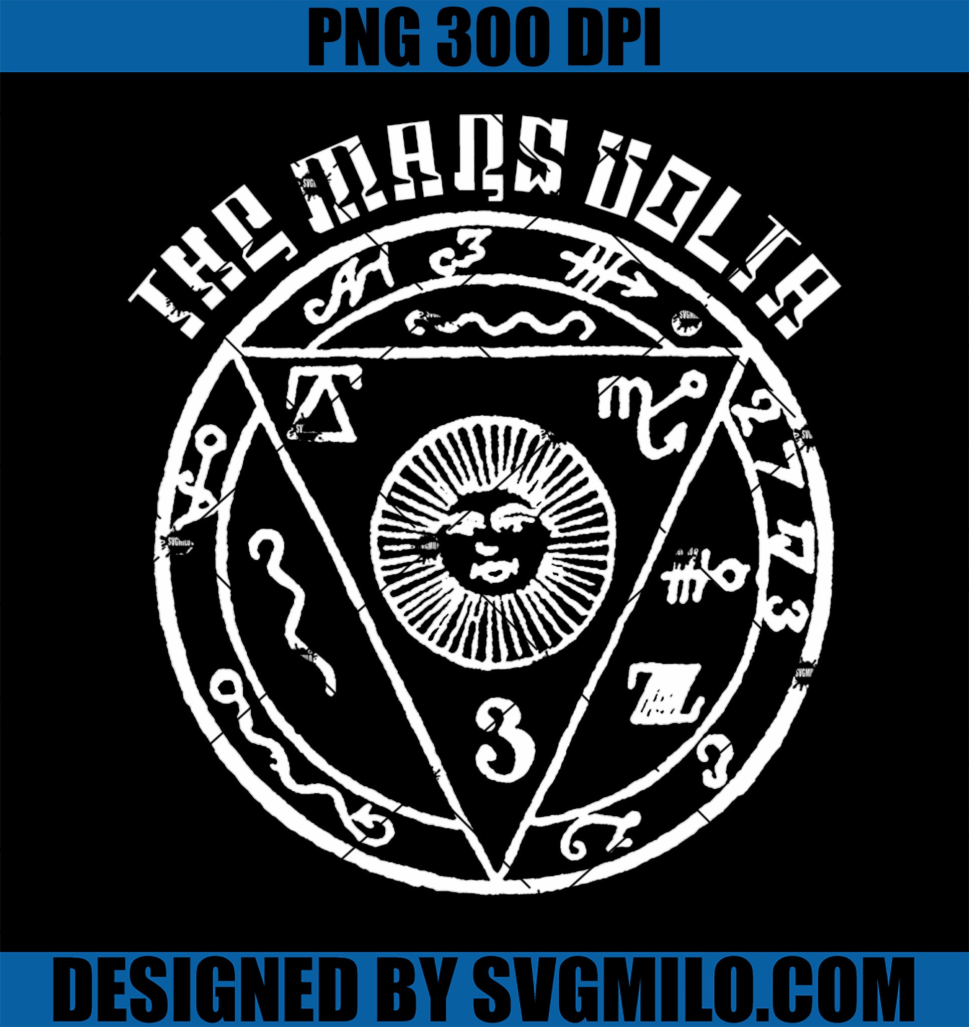 The Mars Volta PNG, “Travel Symbol” PNG