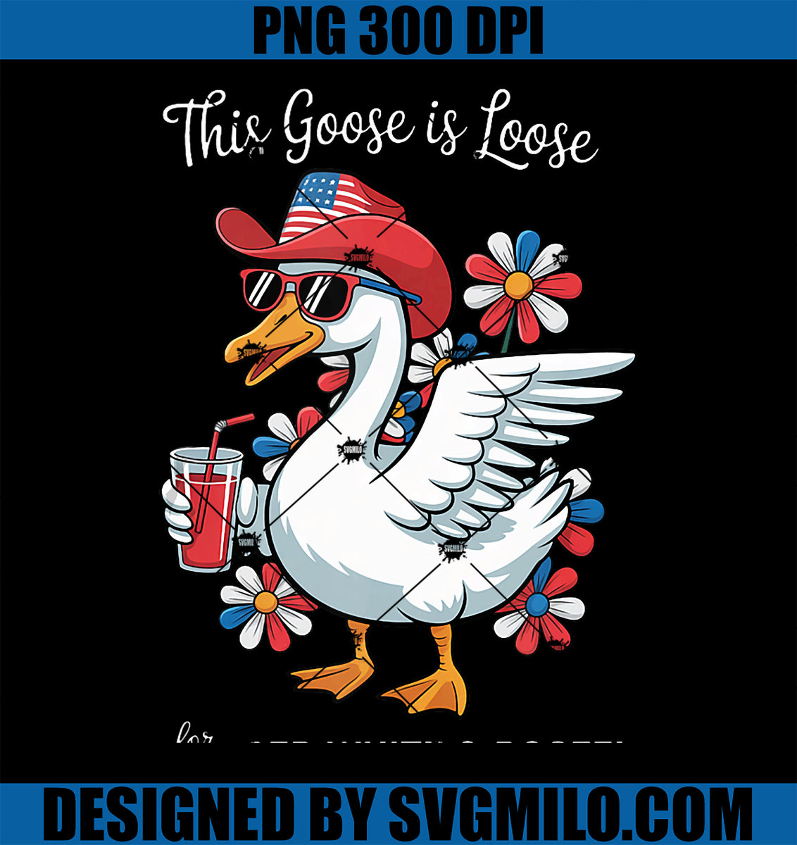 ThisGooseIsLoosePNG_Funny4ThOfJulyRedWhiteFireworksPNGcopy_1200x1200 ...