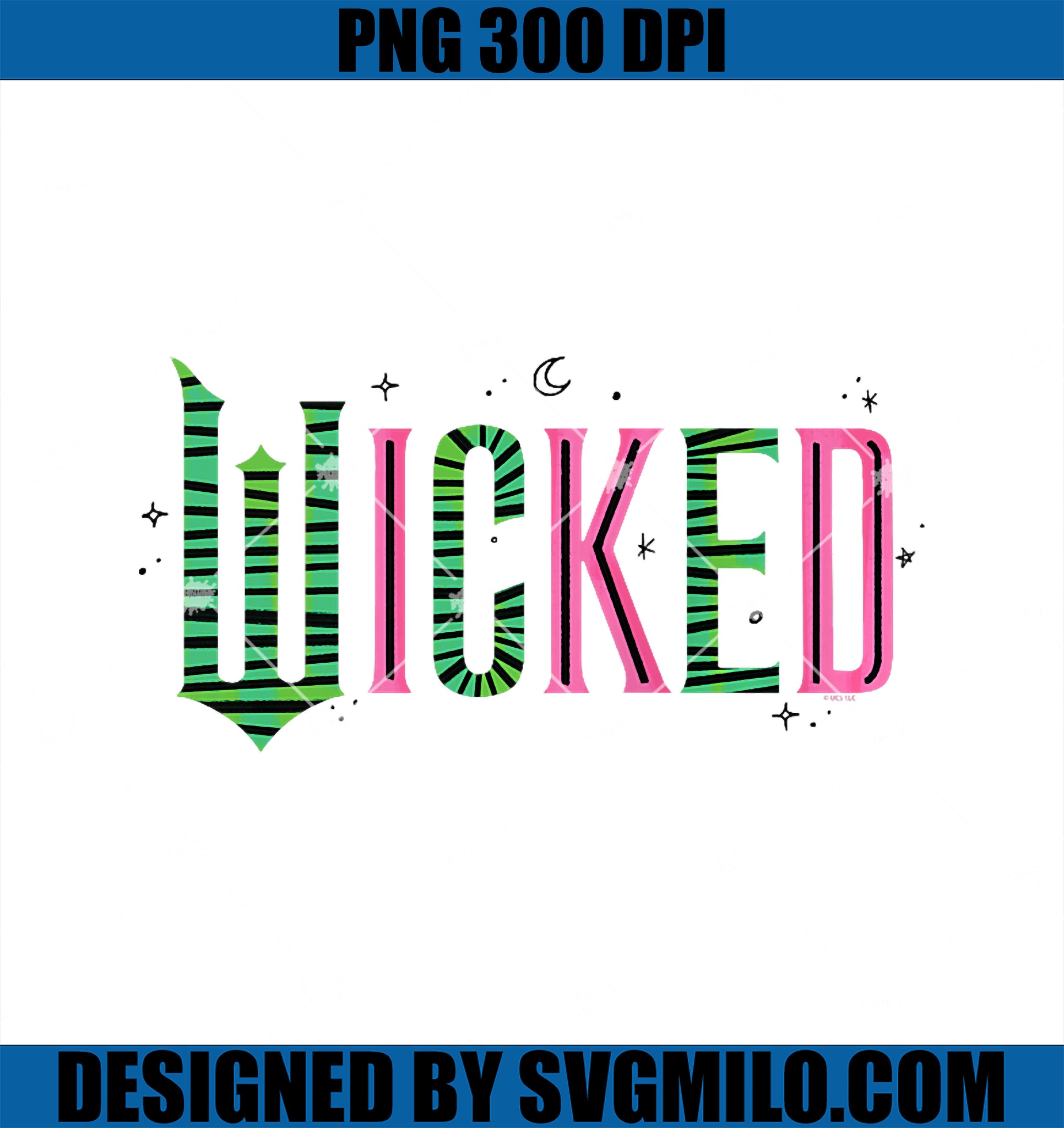 Wicked Frame Sketched PNG
