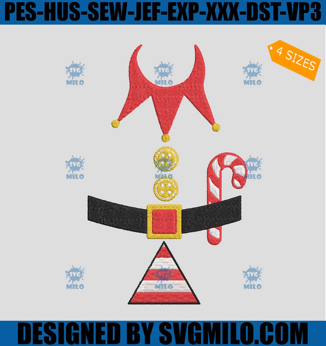 Christmas-Elf-Costume-Embroidery-Design_-Elf-Outfit-Embroidery-Design ...