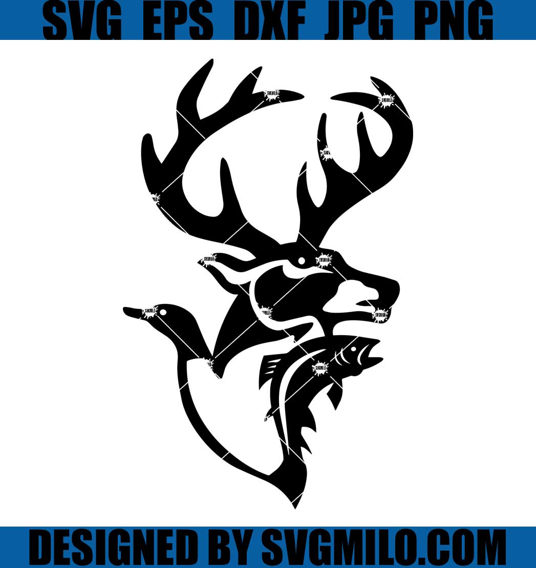 Fish Deer And Duck Logo
