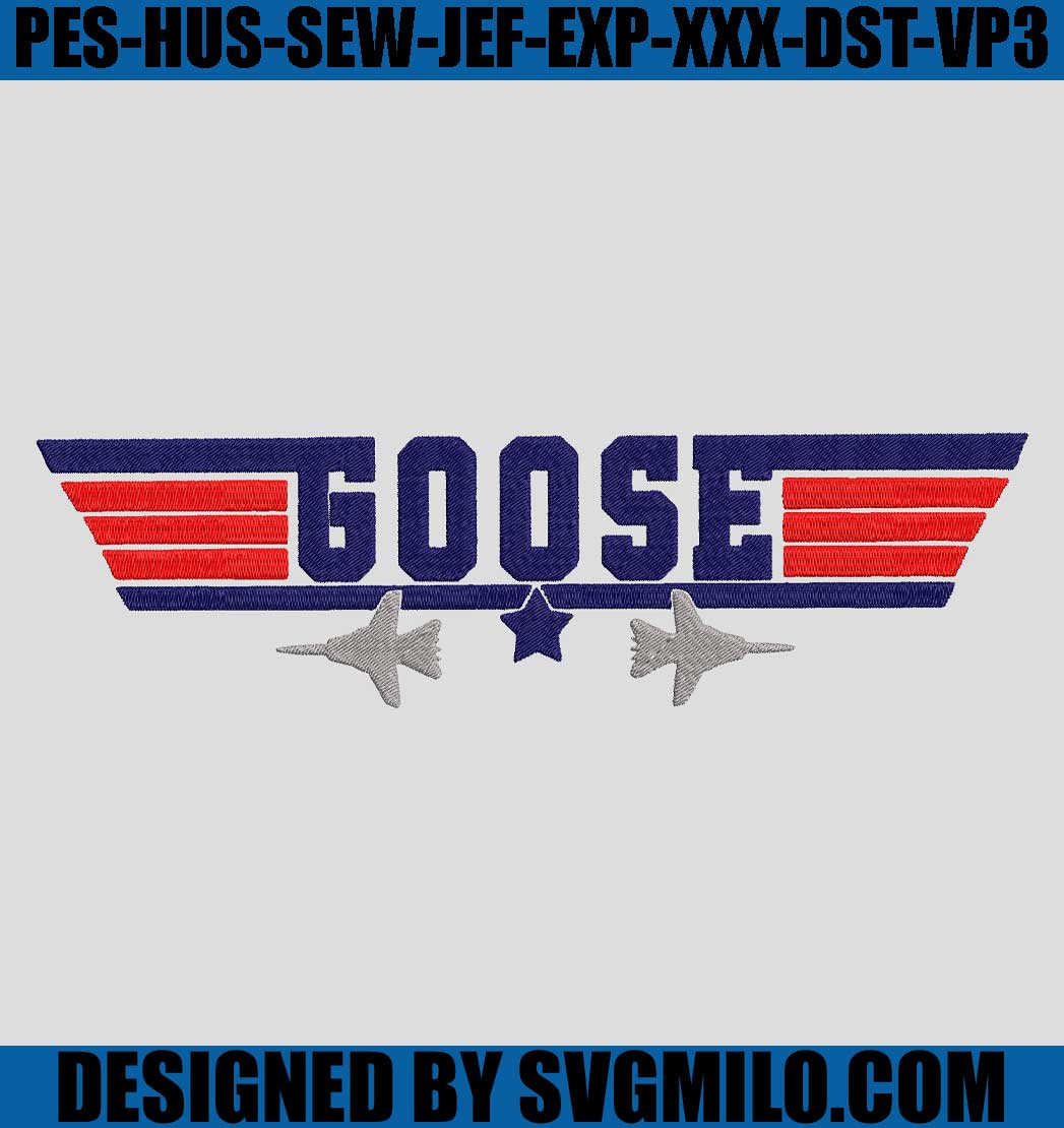Top Gun Goose Logo Pin On Buffalo