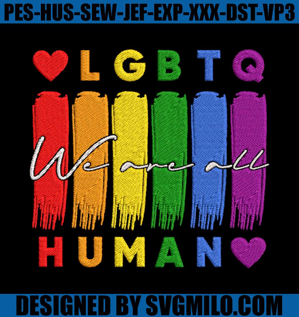 HUMAN-LGBT-Flag-Pride-Transgender-Embroidery-Machine_-Lgbt-Embroidery ...
