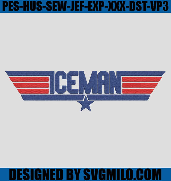 Top Gun Iceman Logo Top Gun Goose Great Balls Of Fire Morale Patch