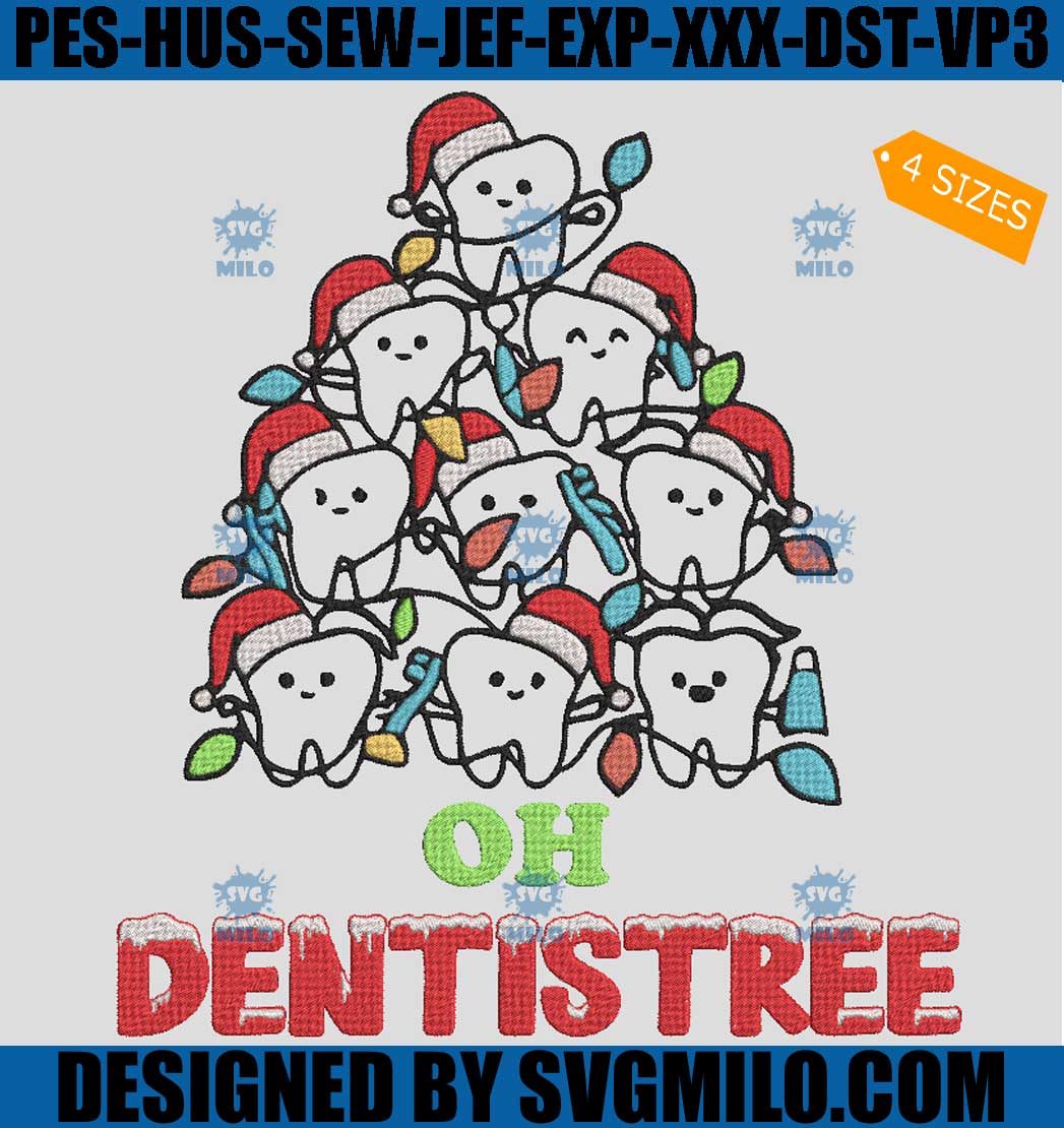 Oh-Dentistree-Embroidery-Design_--Santa-Tooth-Embroidery-Design ...