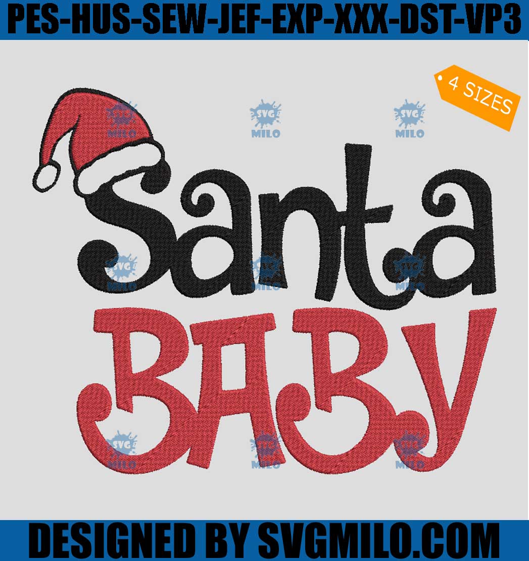 Santa-Baby-Embroidery-Design_-Merry-Christmas-Embroidery-Design ...