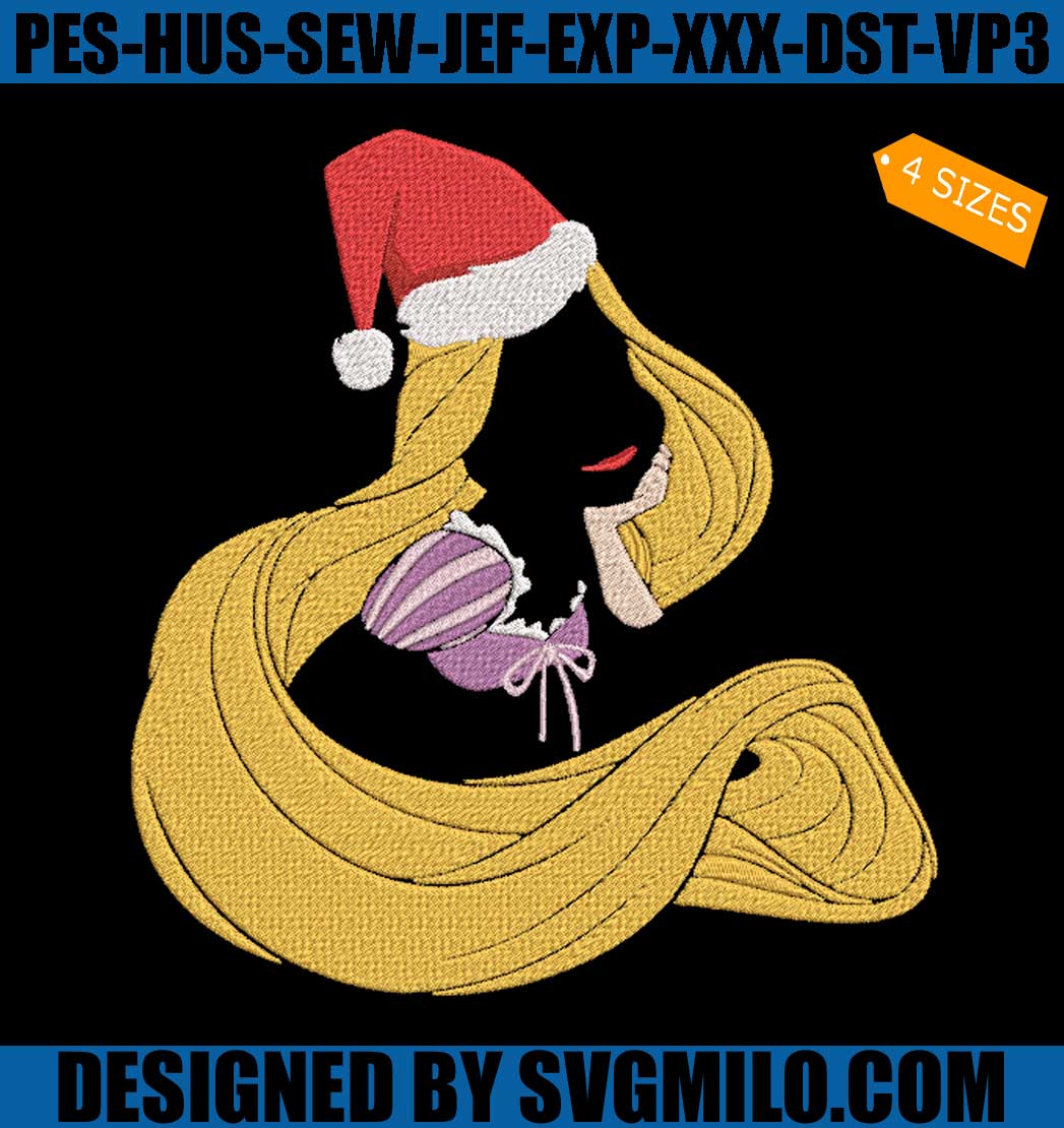 Santa-Rapunzel-Embroidery_-Rapunzel-Christmas-Embroidery-Machine-File