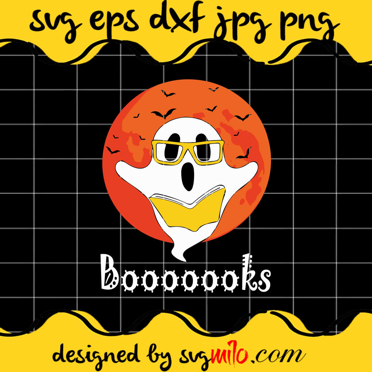svgmilo-ghost-books-svg-booooks-svg-halloween-reading-svg-cut-files-for ...