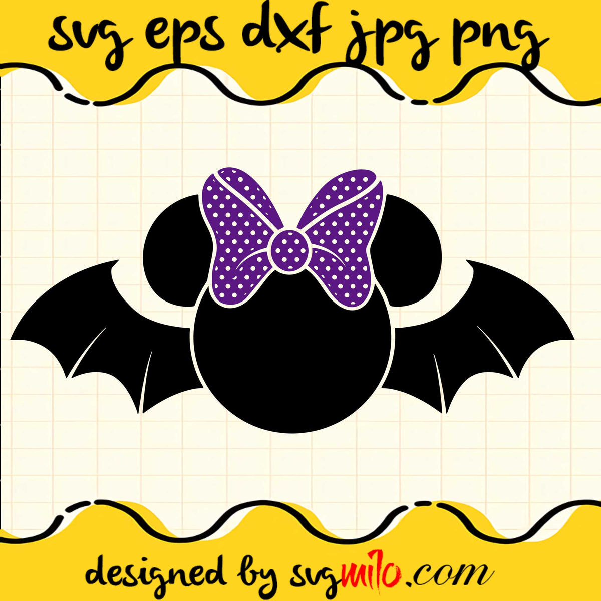 svgmilo-halloween-bat-mouse-bat-minnie-svg-png-dxf-eps-cut-files-for ...