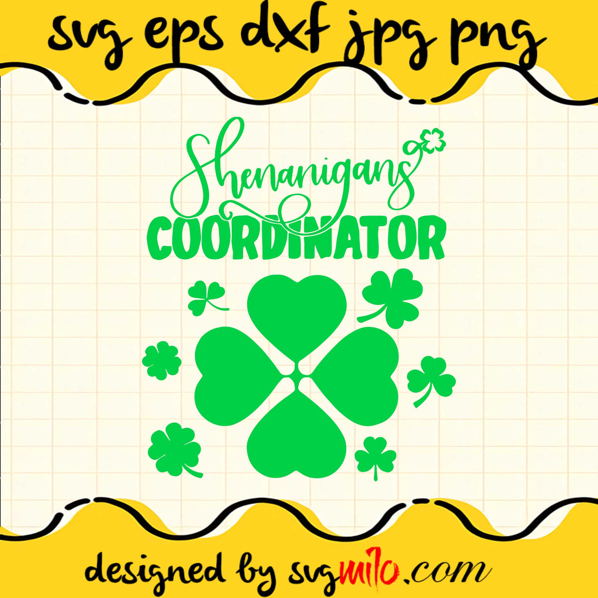 svgmilo-st-patrick-day-shenangans-coordinator-file-svg-cricut-cut-file ...